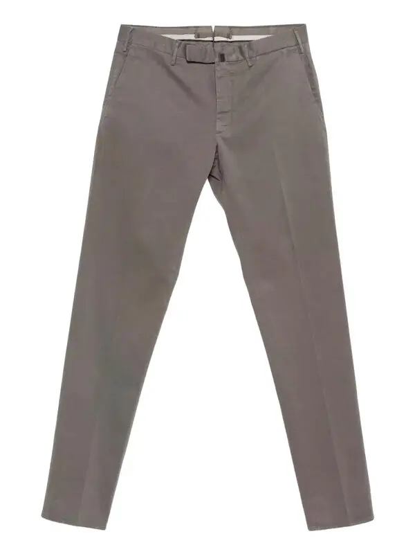 Incotex Stretch-cotton Trousers - Grey