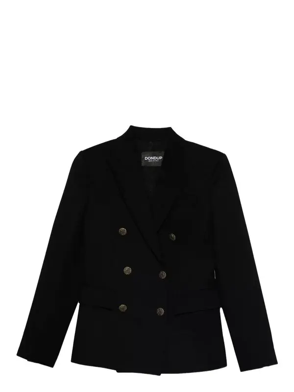 DONDUP Double-breasted Blazer - Black