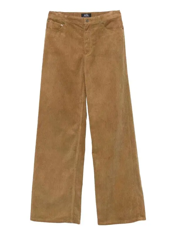 A.p.c. Corduroy Trousers - Brown