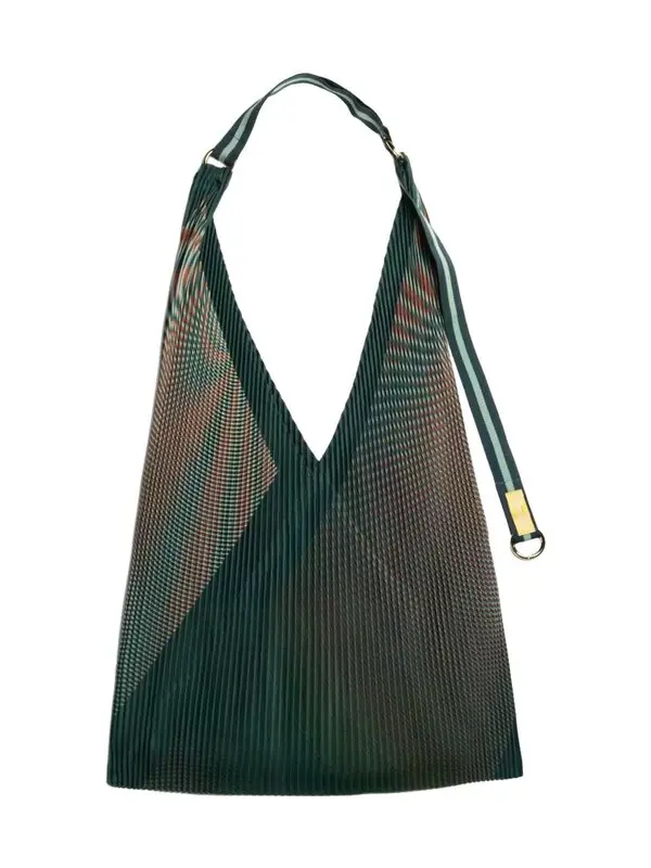 MULTITUDES BAGS Pleated Panel Tote Bag - Green