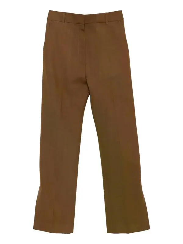 Studio Nicholson Split-hem Trousers - Brown