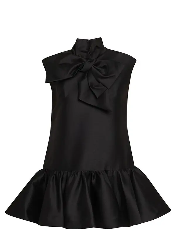Zimmermann Sleeveless Bow Mini Dress - Black