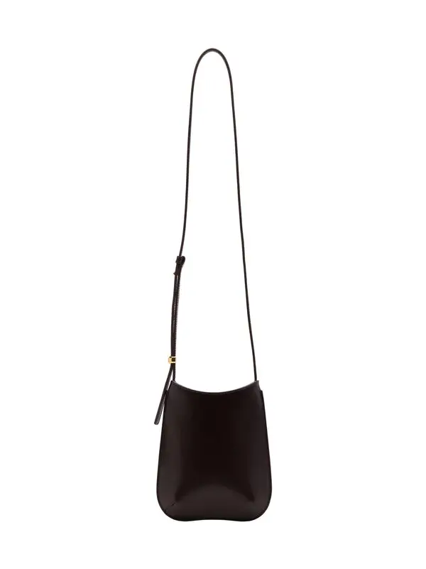Jacquemus The Bisou Cotton Phone Holder - Burgundy