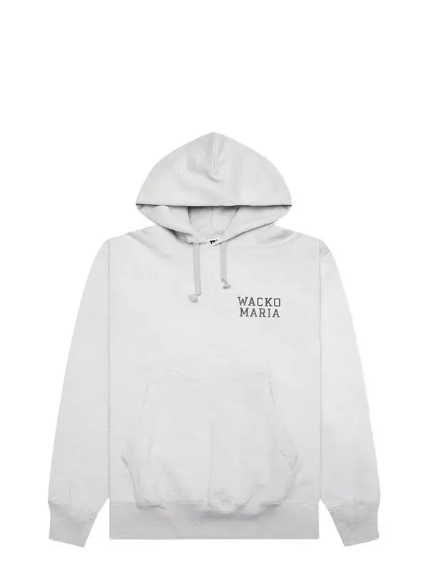 WACKO MARIA Logo-print Pullover Hoodie - Grey