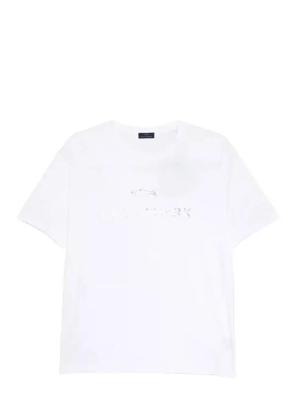 Paul & Shark Logo-print Cotton T-shirt - White