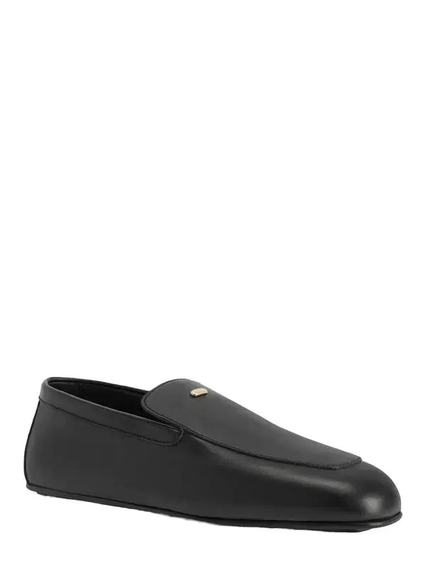 GIUSEPPE ZANOTTI Leather Loafers - Black