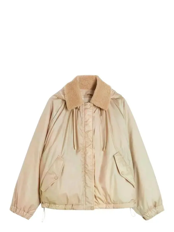 Max Mara Hooded Quilted Jacket - Neutrals