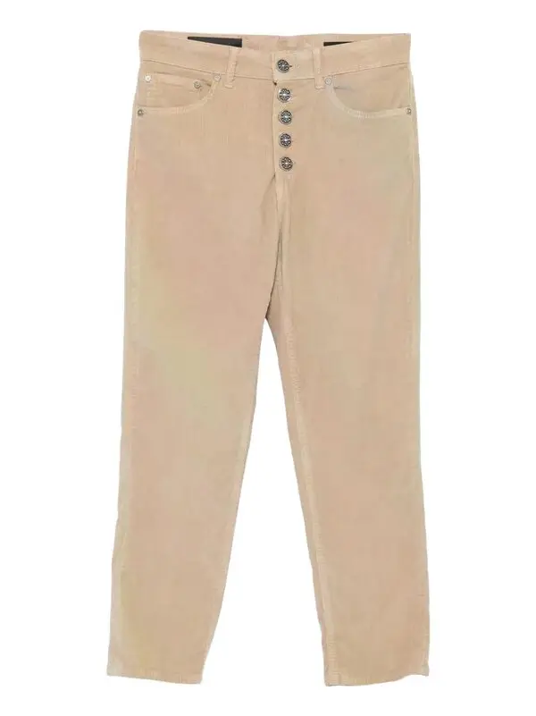 DONDUP Button-fly Trousers - Neutrals