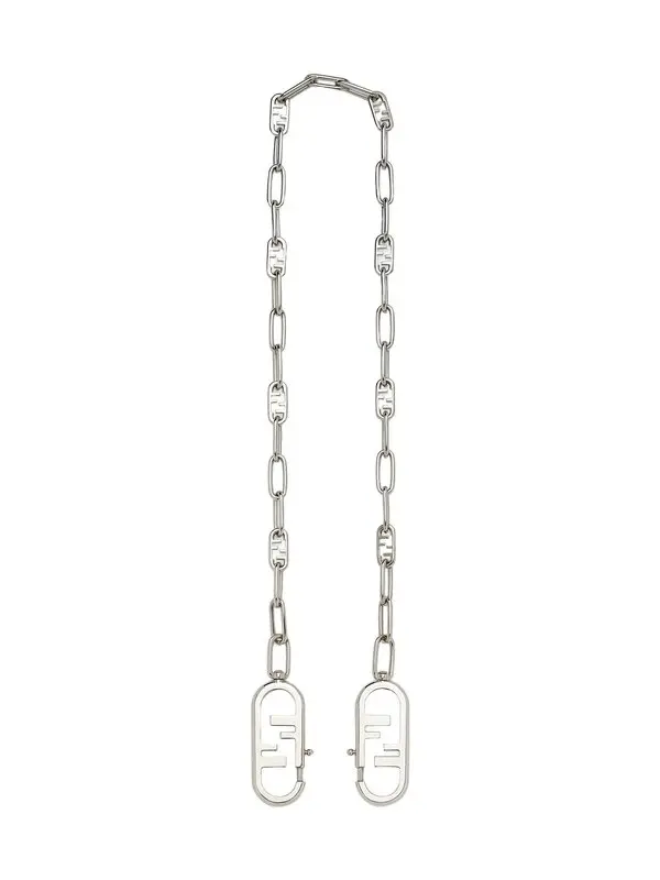Fendi Chain Mesh Strap You - Silver