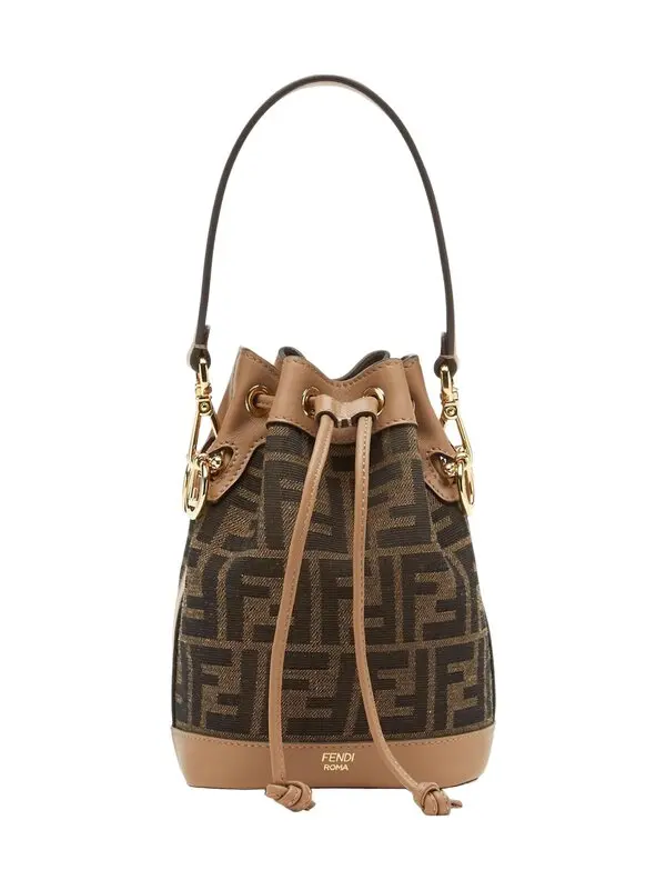 Fendi Mon Tresor Bucket Bag - Brown