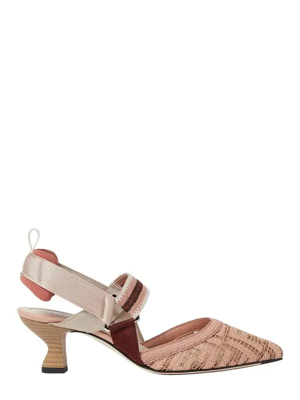Fendi Colibrì Slingbacks - Pink