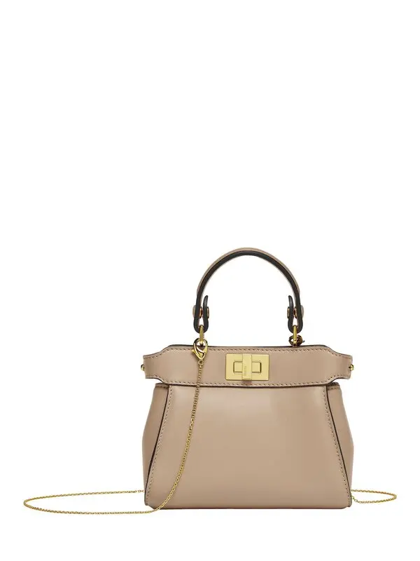 Fendi Nano Peekaboo Bag - Grey