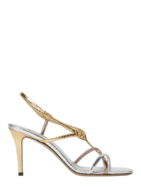 Fendi Ffold Sandals - Multicolour