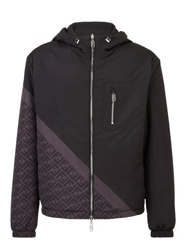 Fendi Reversible Windbreaker - Black