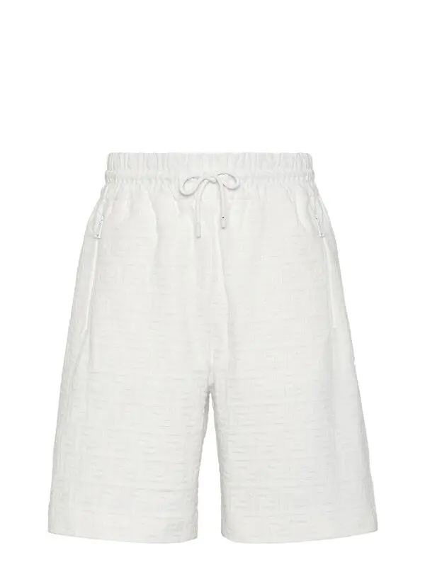 Fendi Bermuda Trousers - White
