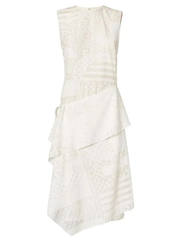 Fendi Midi Dress - White