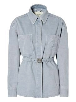 Fendi Shirt Jacket - Blue