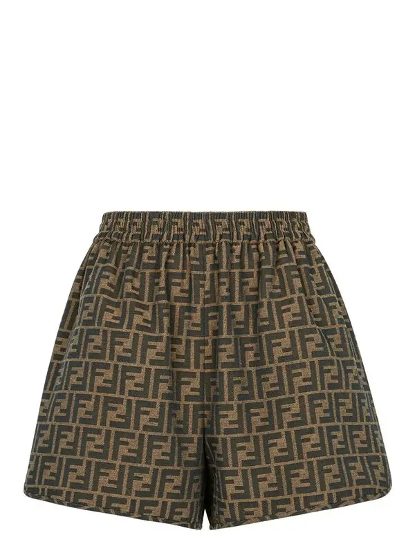 Fendi Shorts - Brown
