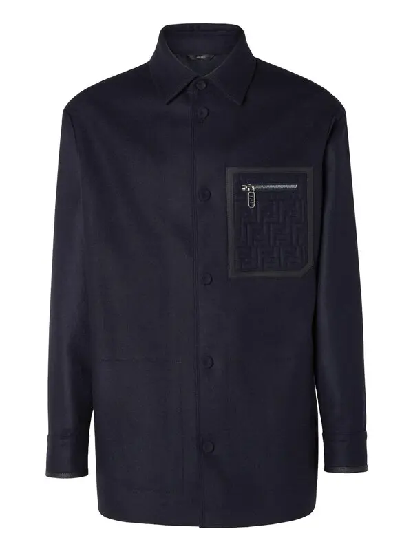 Fendi Blouson Jacket - Blue