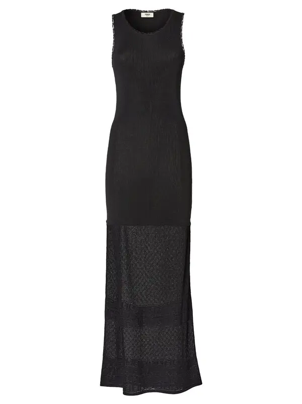 Fendi Long Dress - Black