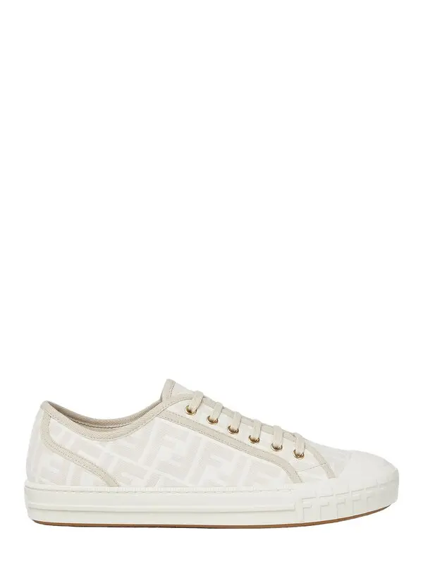 Fendi Domino Sneakers - White