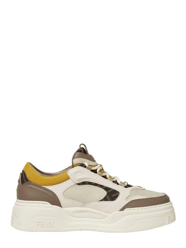 Fendi Force Trainers - Brown