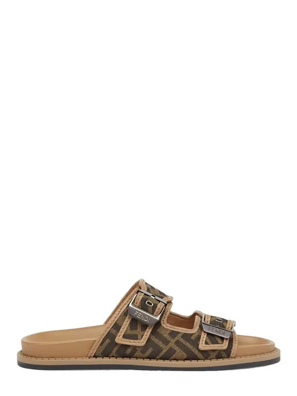 Fendi Feel Sandals - Brown