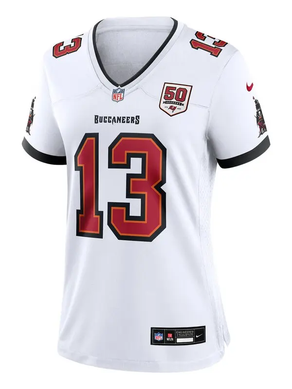 Nike Mike Evans Tampa Bay Buccaneers 50th Anniversary Nfl Game Jersey - White