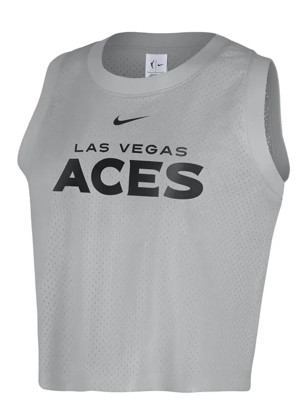 Nike Las Vegas Aces Wnba Mesh Tank Top - Grey