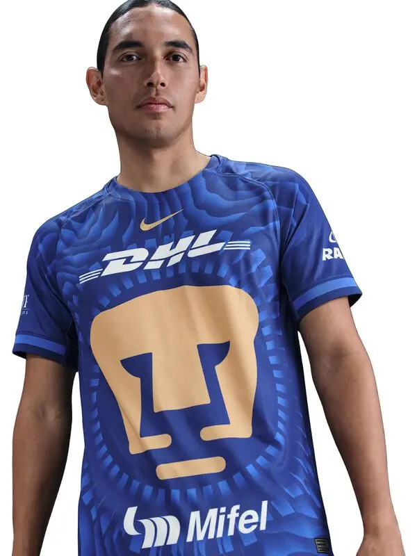 Nike Pumas Unam 2025/26 Stadium Away Dri-fit Soccer Replica Jersey - Blue