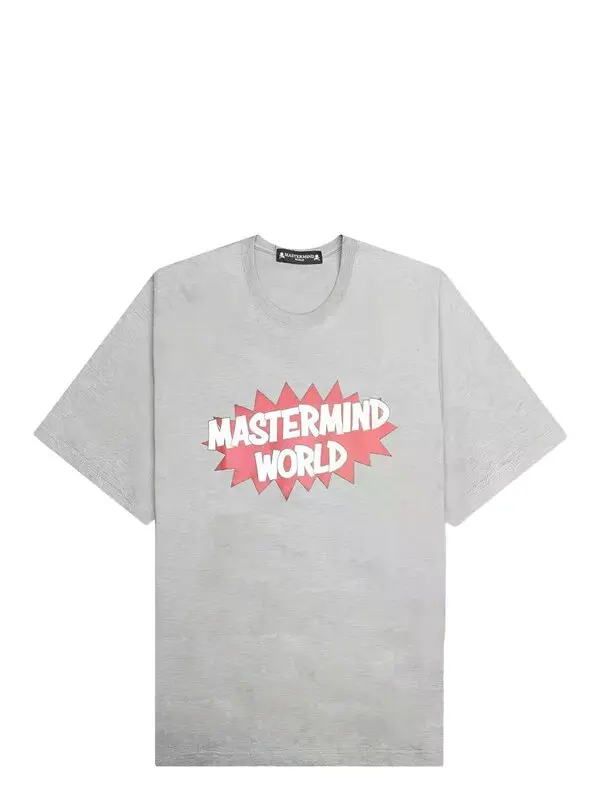 MASTERMIND WORLD Logo-print T-shirt - Grey