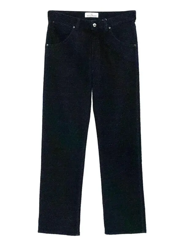VIVIENNE WESTWOOD Five-pocket Straight Leg Trousers - Blue