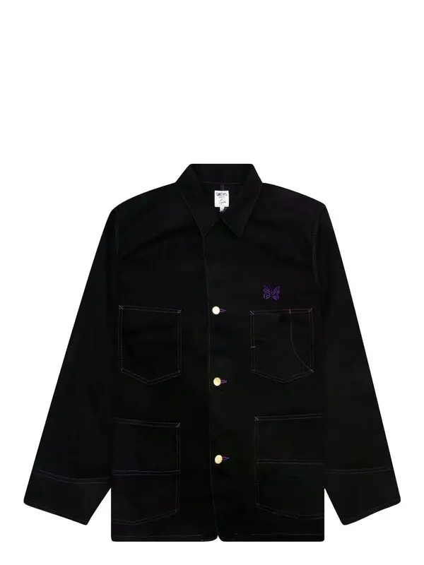 Needles Twill Shirt Jacket - Black