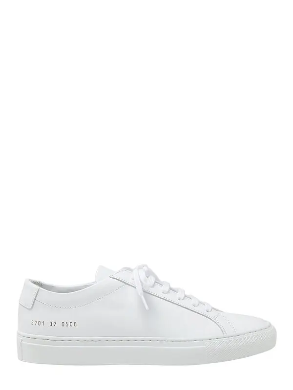 COMMON PROJECTS Achilles Low Leather Sneakers - White