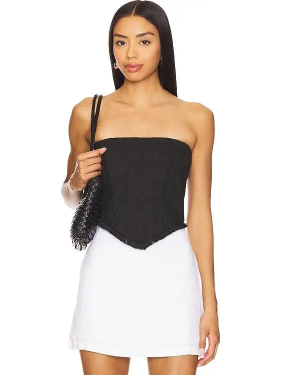 Heartloom Carla Top - Black