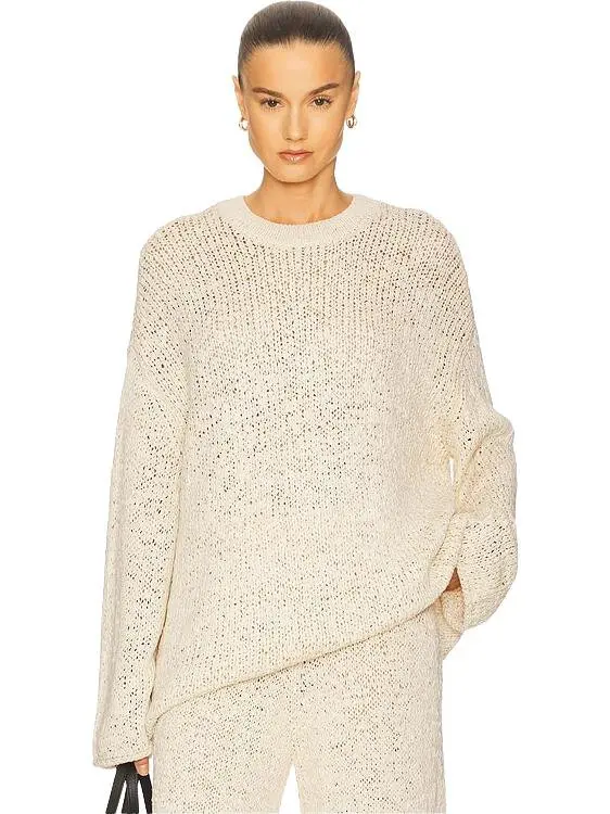 HELSA Janize Chunky Sweater - Beige
