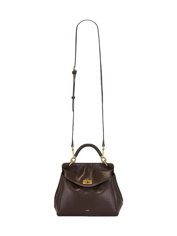 Jw Pei Lucia Classic Top Handbag - Brown
