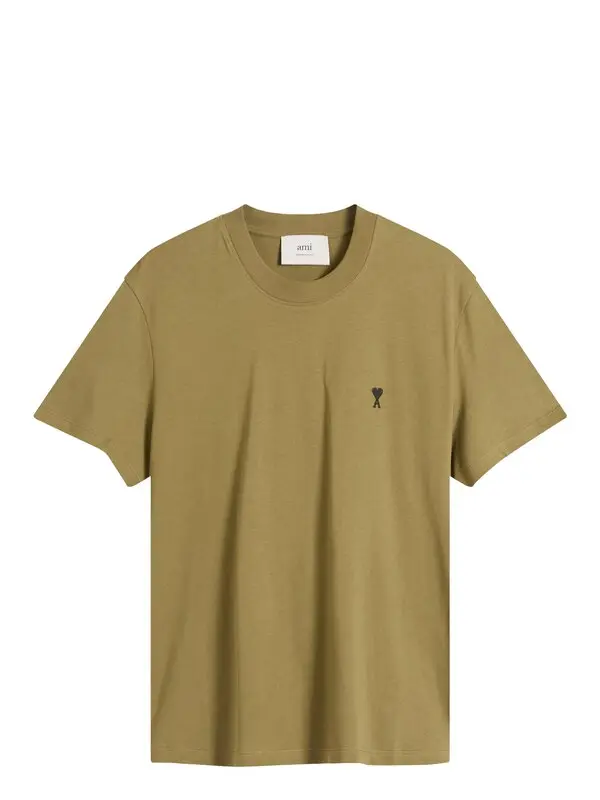 Ami Light Jersey Adc T-shirt - Bronze