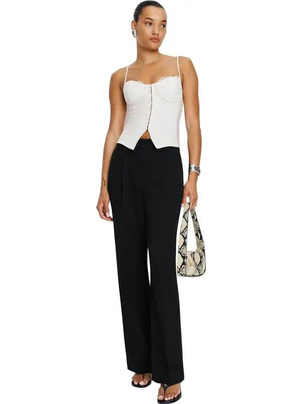 REFORMATION Italiana Top - Ivory