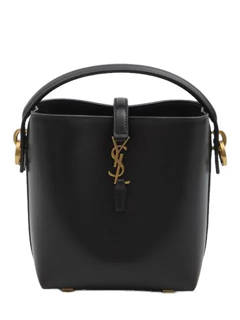 Saint Laurent Le 37 Mini Bucket Bag - Black