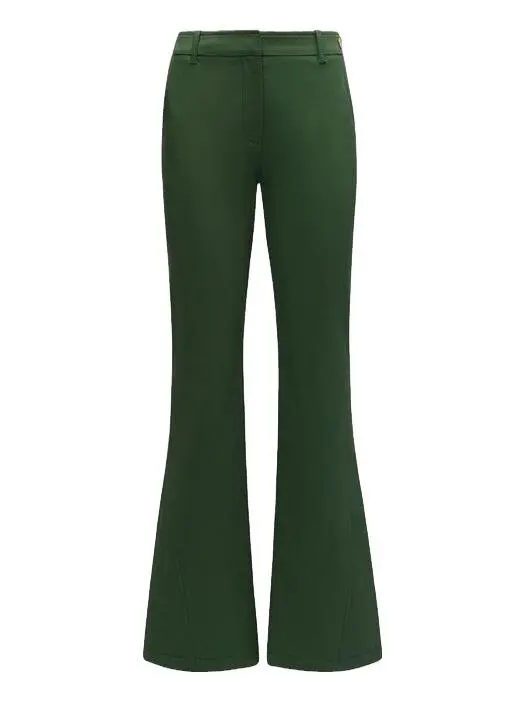 CALLAS MILANO Mila Cropped Kick Flare Pant - Green