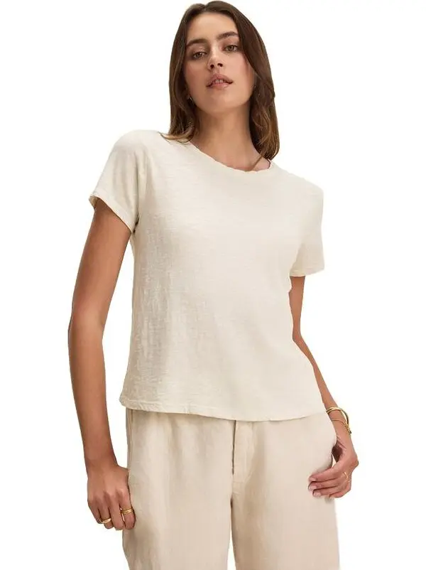 Velvet By Graham & Spencer Marie Tee - Neutral