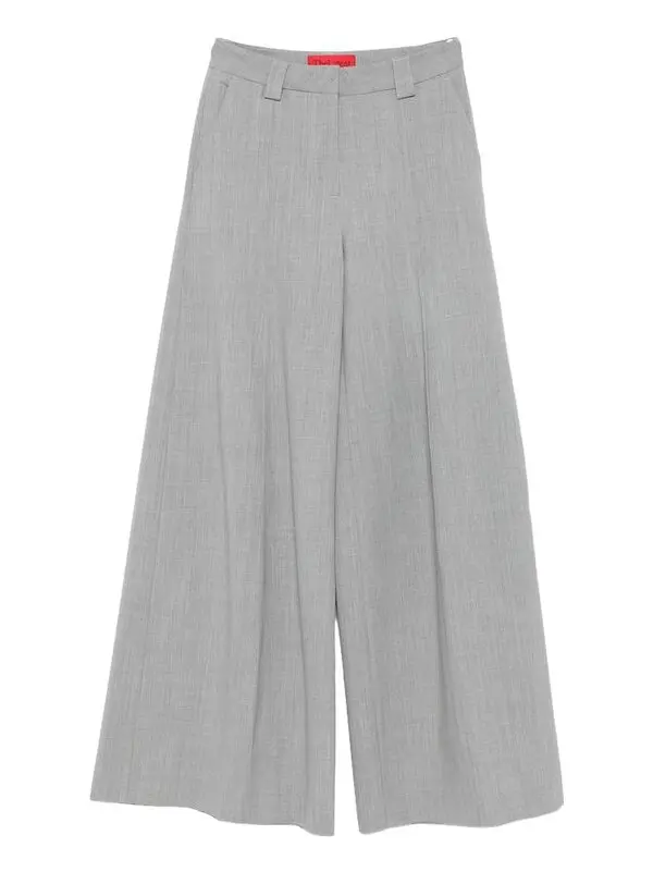 THE LATEST Wide Leg Trousers - Grey