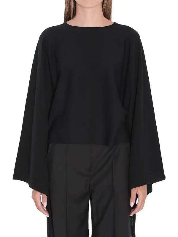 Max Mara Fine Wool Sweater - Black