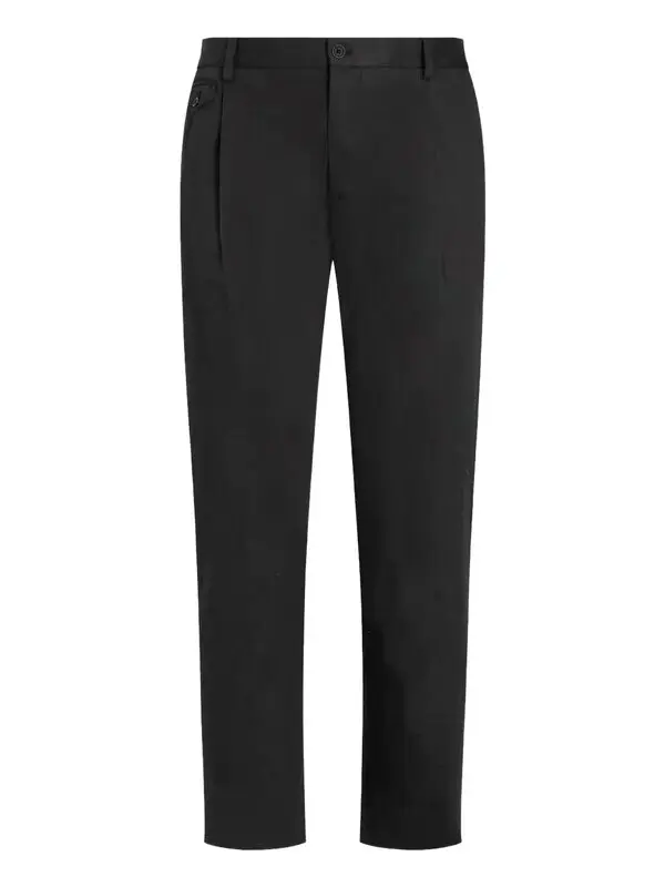 Dolce & Gabbana Pleated Trousers - Black