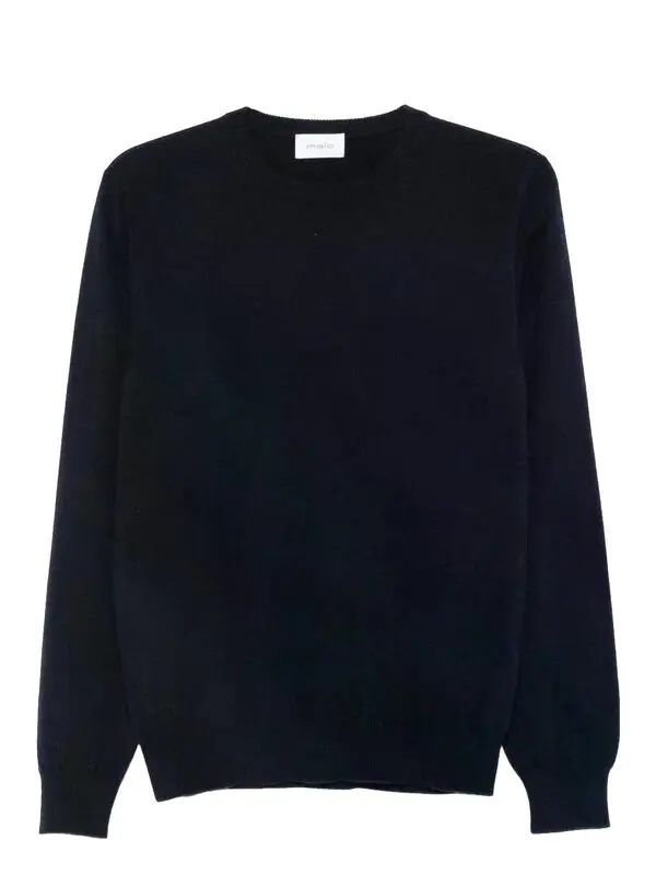 Malo Cashmere Crew-neck Sweater - Blue