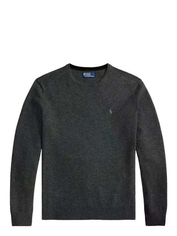 Polo Ralph Lauren Merino Wool Crew Neck Sweater - Grey