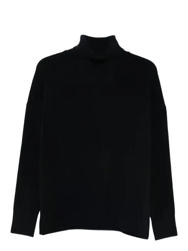 Christian Wijnants Koket Roll-neck Wool Sweater - Blue