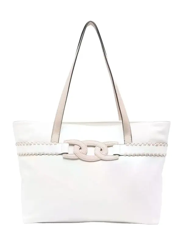 ARA Mona Chain-link Shoulder Bag - White