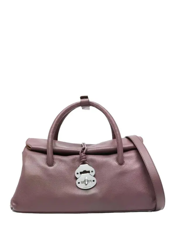 ZANELLATO Dotta Centauro Shoulder Bag - Purple